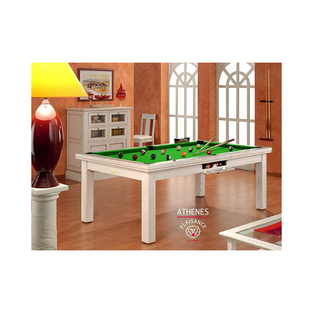 Table billard convertible : Billard Athènes | Billards de France