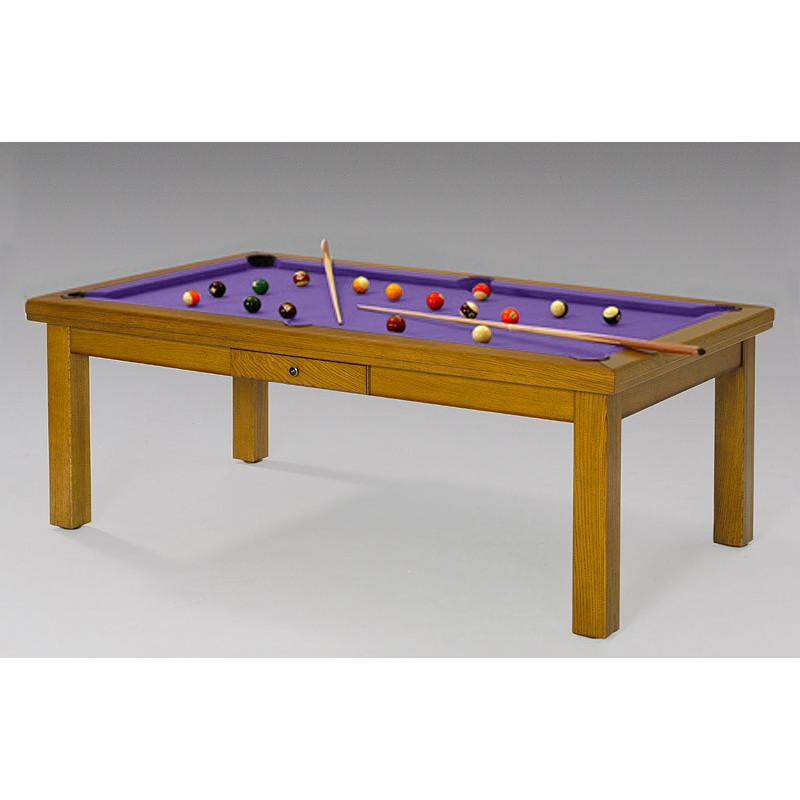 Table billard convertible : Florence chêne | Billards de France