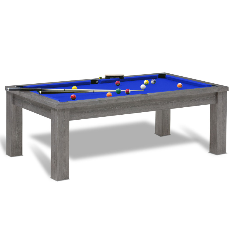 Table billard transformable américain et pool : Bogota